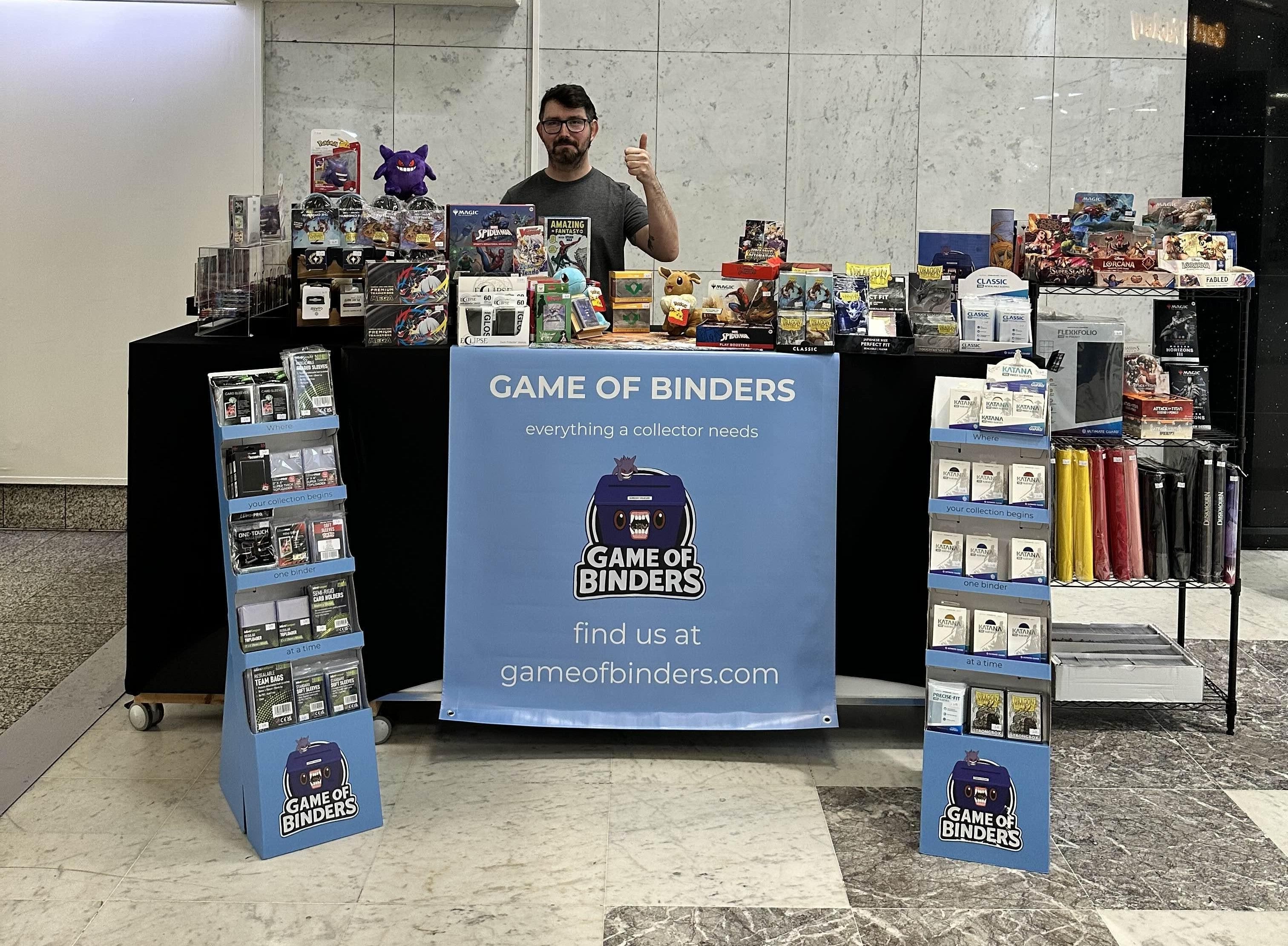 Behind the Booth at Trinity Centre – Game of Binders Comes to Aberdeen ...